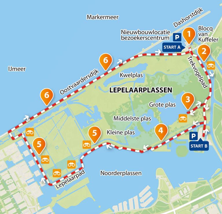 Rondje Lepelaarplassen - Het Flevo-landschap