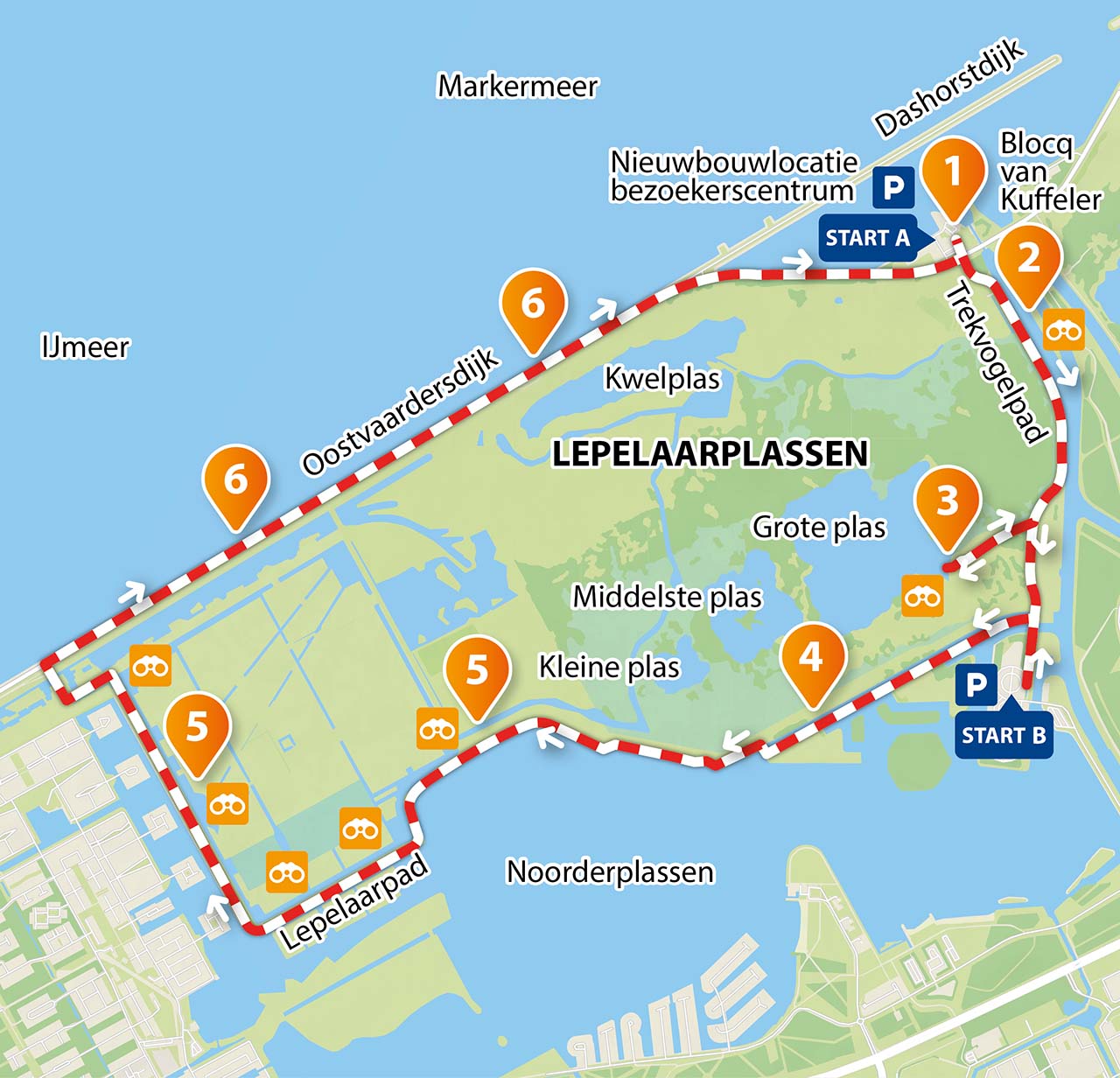 Rondje Lepelaarplassen - Het Flevo-landschap